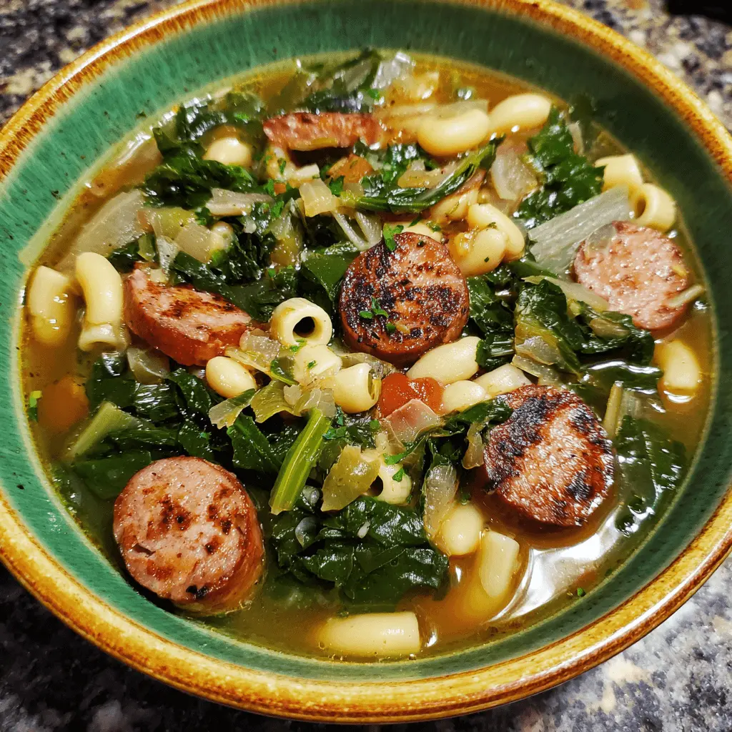 Hearty & Flavorful Turnip Green Soup (Southern Swamp Soup)