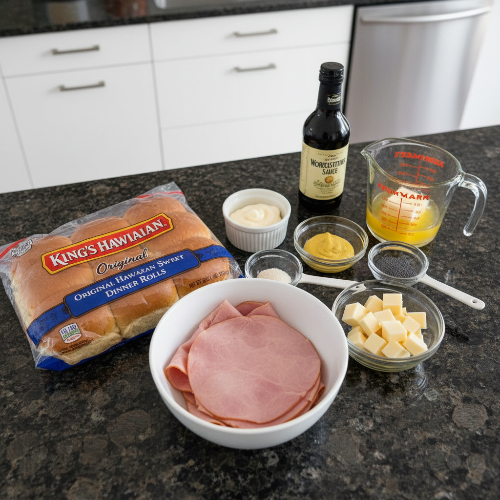 Easy Game Day Sliders: Sweet & Smoky Ham & Swiss Recipe