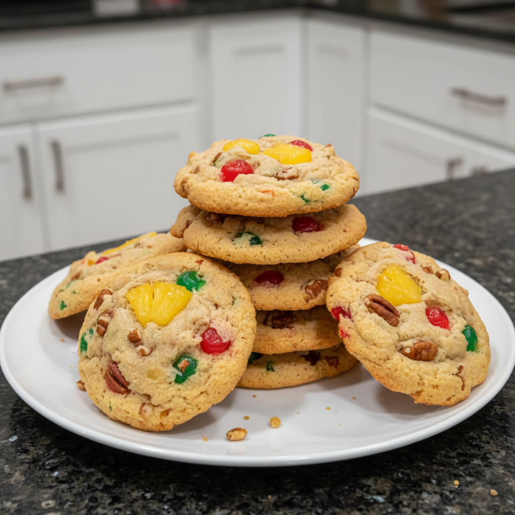 Classic Fruit Cake Cookies