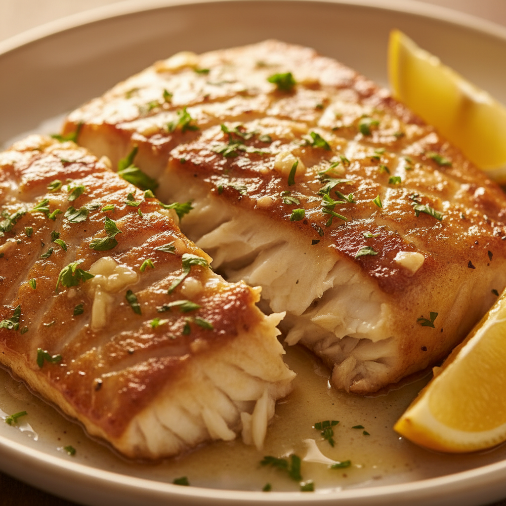 The Best Baked Halibut Recipe (Juicy and Flaky)